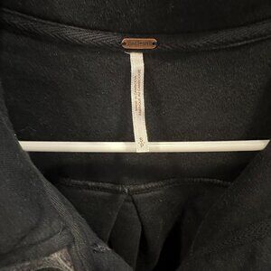 Free People | Jackets & Coats | Free People Ruby Jacket Washed Black ...